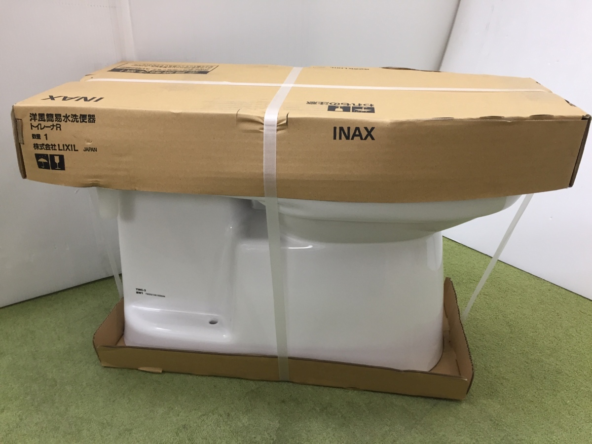 【新品】2021年 新品未開封♪LIXIL INAX 洋風簡易水洗便器 トイレーナR 便座別 リクシル イナックス TWT-3B/BW1 (TWC-3 + TWT-3B) Y07113Nの落札 ...