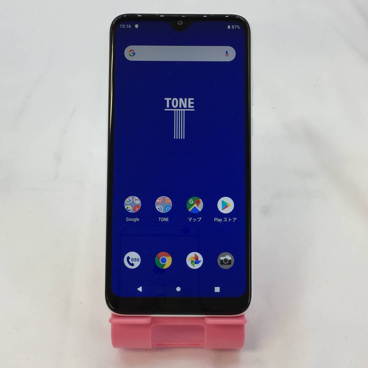 【952539】トーンモバイル TONE e20 ホワイト 本体のみ 通電確認済み SIMフリーの落札情報詳細 - ヤフオク落札価格情報 オークフリー