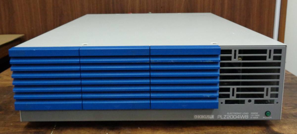 【やや傷や汚れあり】【中古品】KIKUSUI 菊水 PLZ2004WB ELECTRONIC LOAD（S027）の落札情報詳細 - ヤフオク ...