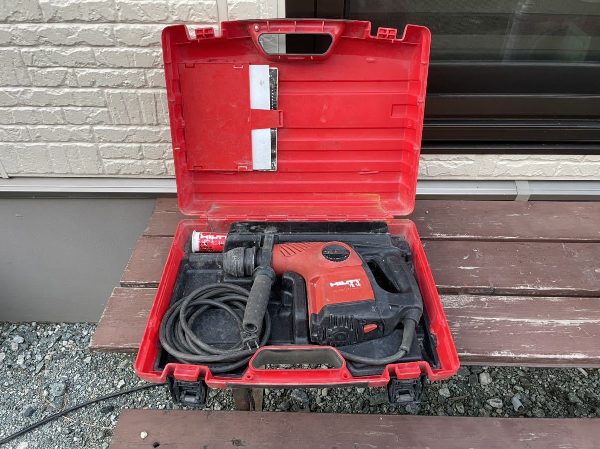 【傷や汚れあり】ヒルティ HILTI TE16 コンクリート アンカードリル100Vの落札情報詳細 - ヤフオク落札価格検索 オークフリー