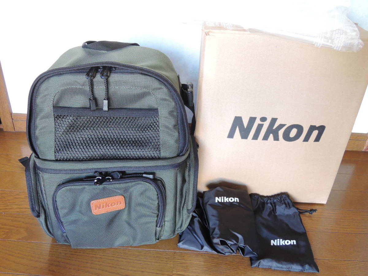 【未使用に近い】未使用? Nikon Original SHOOTING RUCKSACK D-170／ニコン シューティング ザック レイン ...