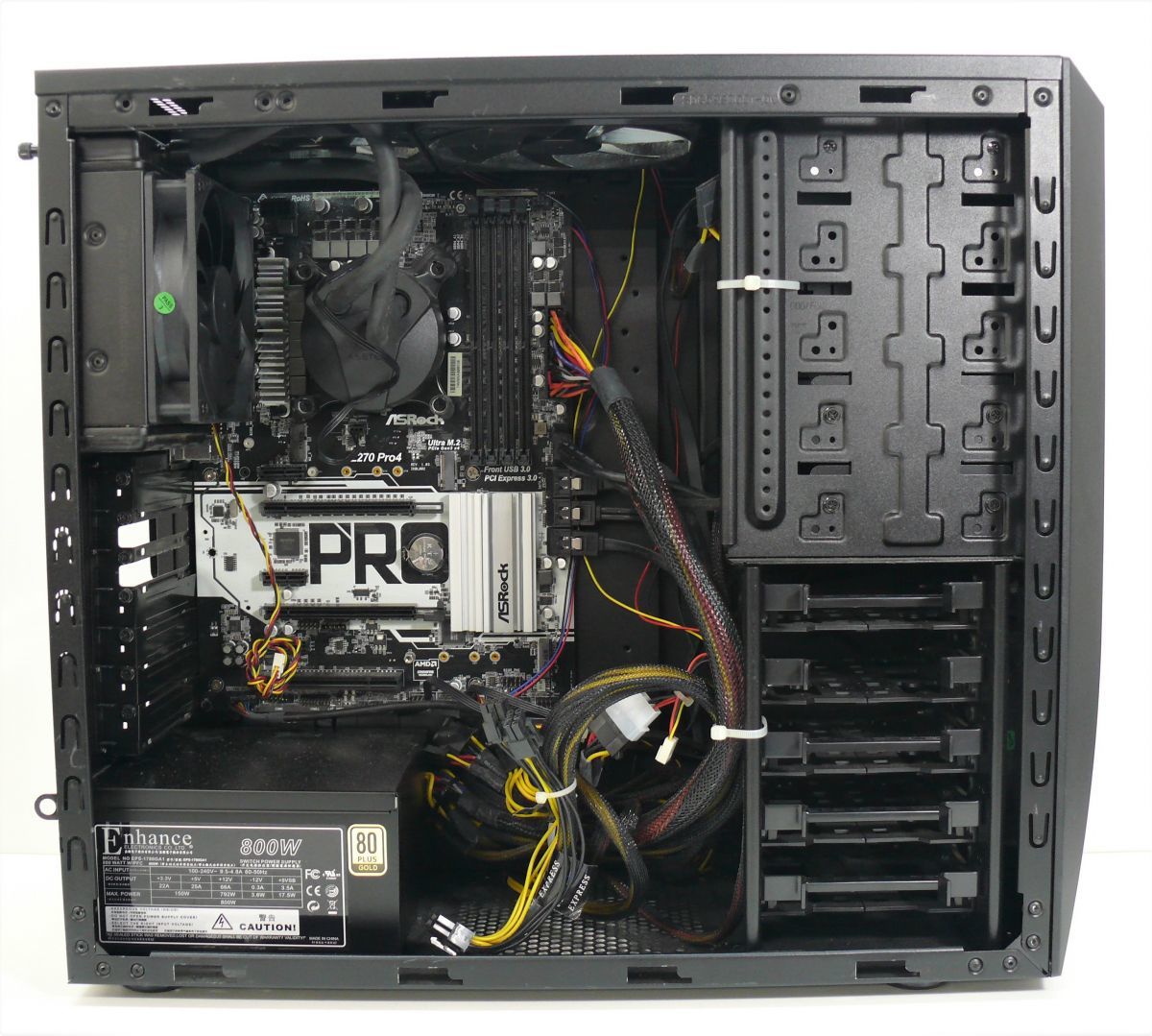 【やや傷や汚れあり （詳細）】ジャンク GALLERIA ZZ ASRock Z270 Pro4 Corei7-7700K[M4558] の落札情報詳細| ヤフオク落札価格情報 オークフリー
