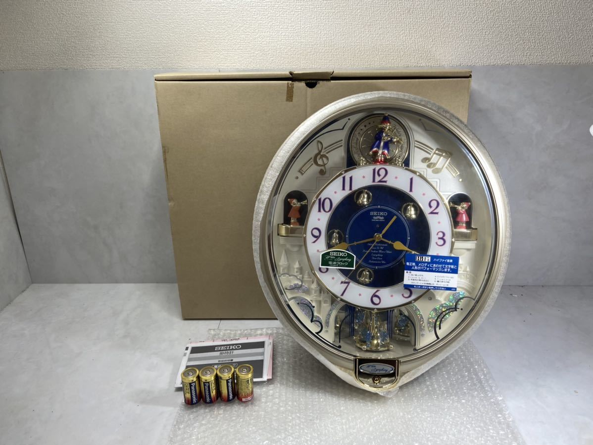 セイコー 電波掛け時計 ウェーブシンフォニー AM216L の落札情報詳細| ヤフオク落札価格情報 オークフリー