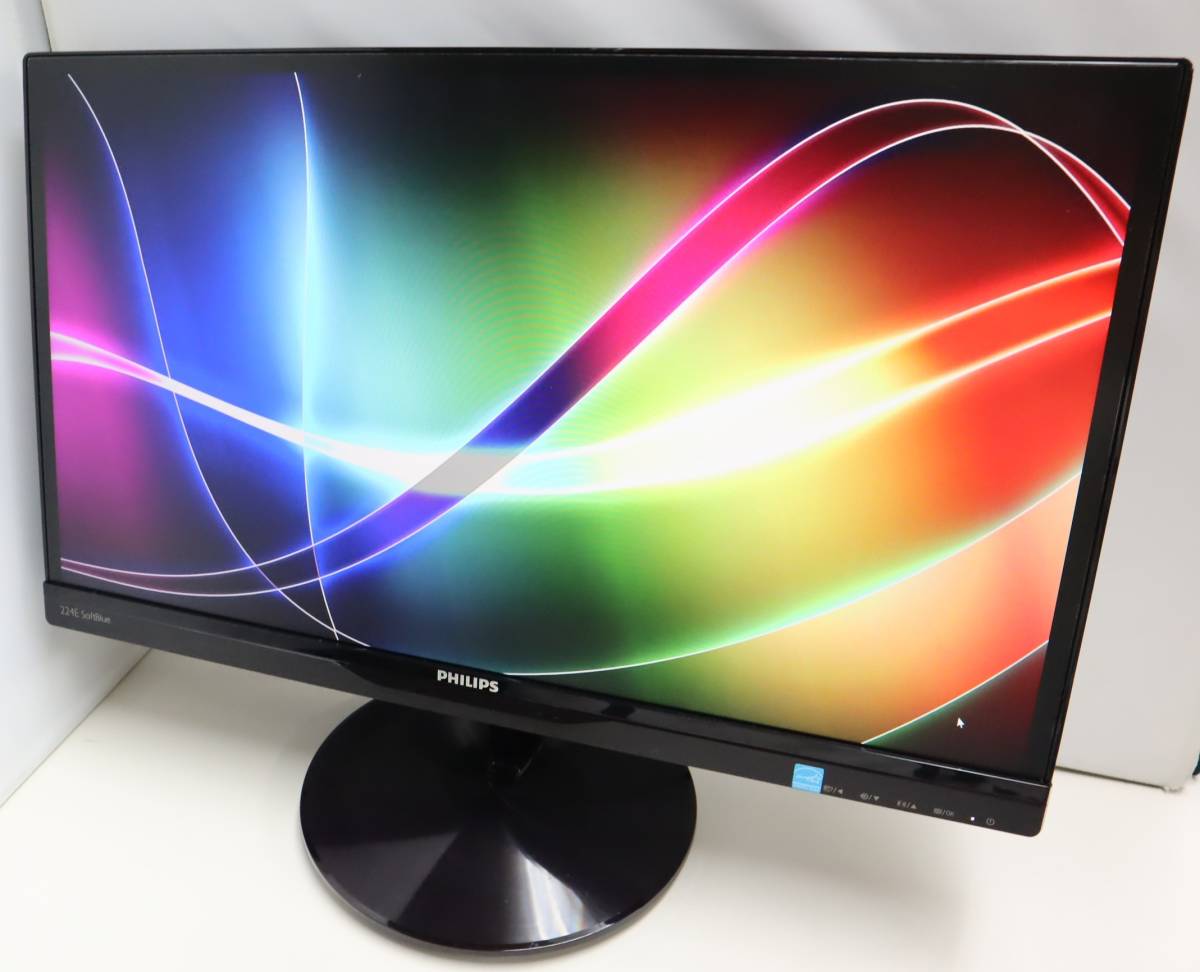 No. 6457【PHILIPS】液晶モニター【224E SoftBlue】中古品 の落札情報詳細| ヤフオク落札価格情報 オークフリー