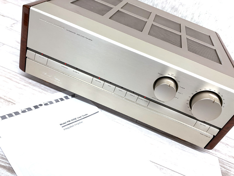 ★marantz★マランツ PM700 プリメインアンプ ステレオ オーディオ イコライザー内蔵 70W+70W 通電OK 中古現状品 ...
