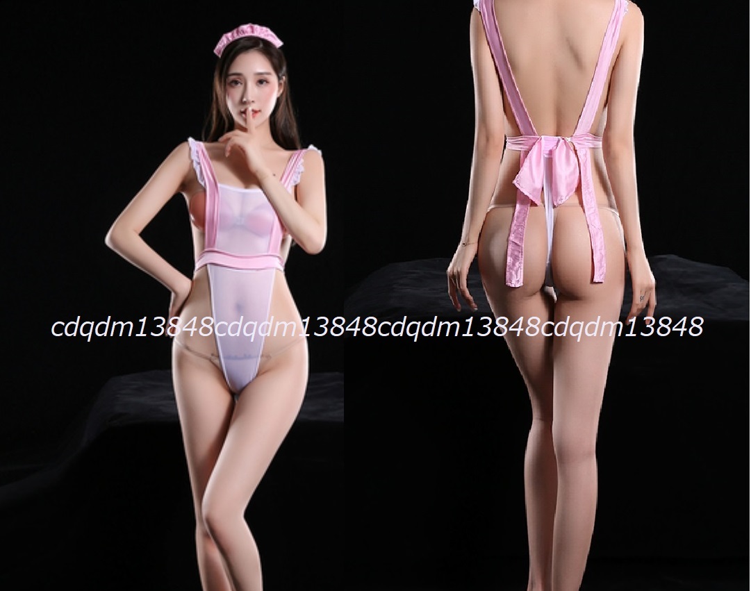 【未使用】今季新作 MEIPU 1918 2点SET 白・PINKエプロンデザインレオタードとカチューシャのSETの落札情報詳細 - ヤフオク落札価格検索 オークフリー