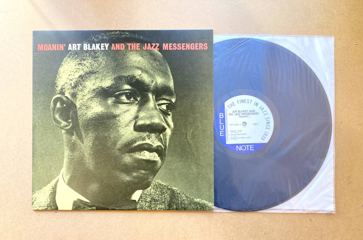 【目立った傷や汚れなし】 180g重量盤 Art Blakey And The Jazz Messengers / Moanin' (Blue Note ST 46516) 1997 US ...