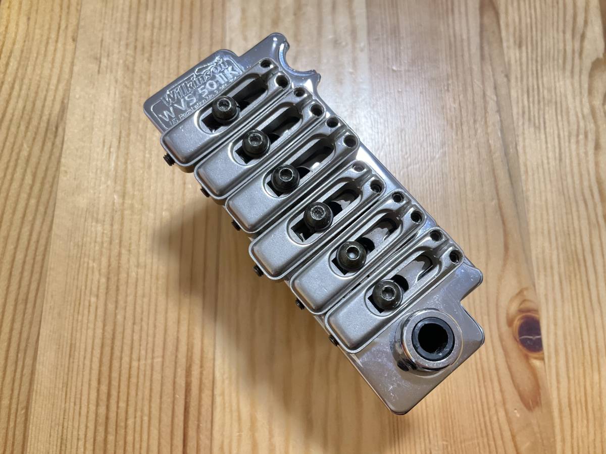 Wilkinson ブリッジ VS-50K ウィルキンソン トレモロユニット ブラック 黒 の落札情報詳細| ヤフオク落札価格情報 オークフリー