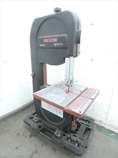 【中古】バンドソー BS-12R REXON（レクソン） 可変速タイプ 替え刃5本付き 金属用替刃含 帯鋸 の落札情報詳細| ヤフオク落札価格 ...