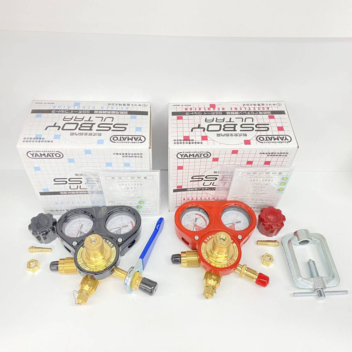 YAMATO ヤマト産業 SSボーイウルトラ SSBOY-ULTRA 酸素調整器 逆流・逆火防止機構 乾式安全器内蔵調整器シリーズ 溶断用圧力 ...