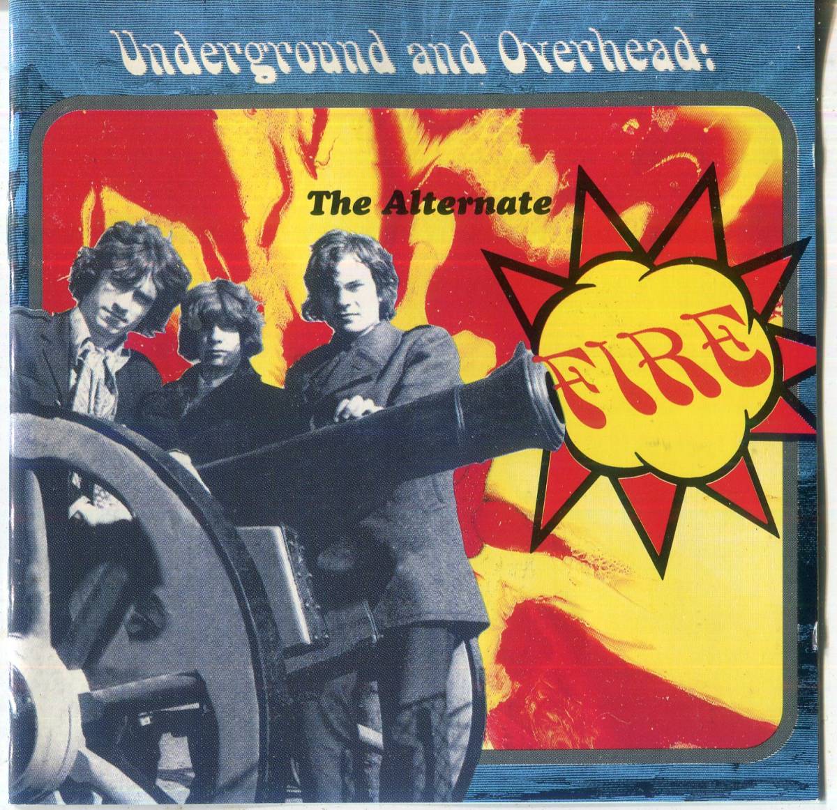 【やや傷や汚れあり】 cd FIRE underground and overhead : alternate fire ( wooden ...