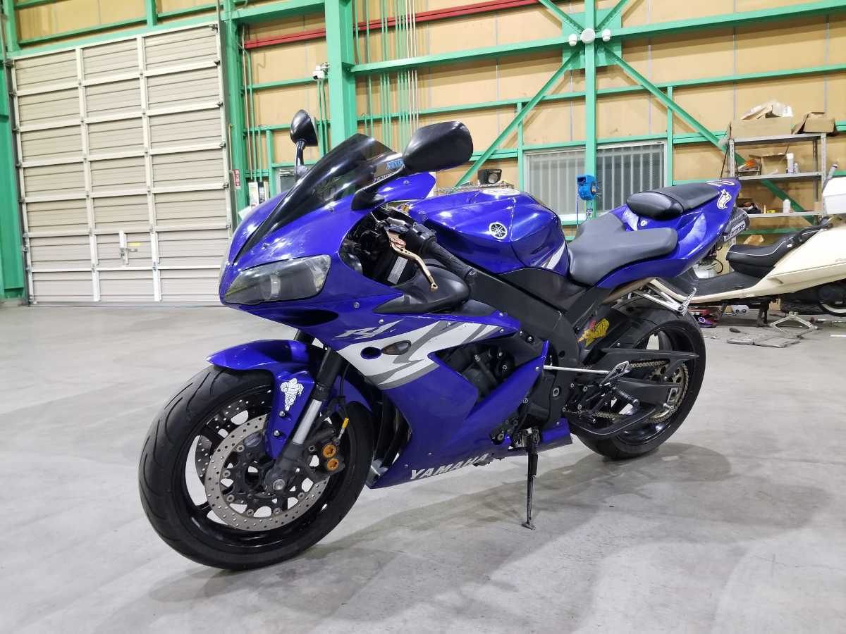 【やや傷や汚れあり】格安 RN13 YZF-R1 R1 平成16年式 37967km の落札情報詳細 - ヤフオク落札価格検索 オークフリー