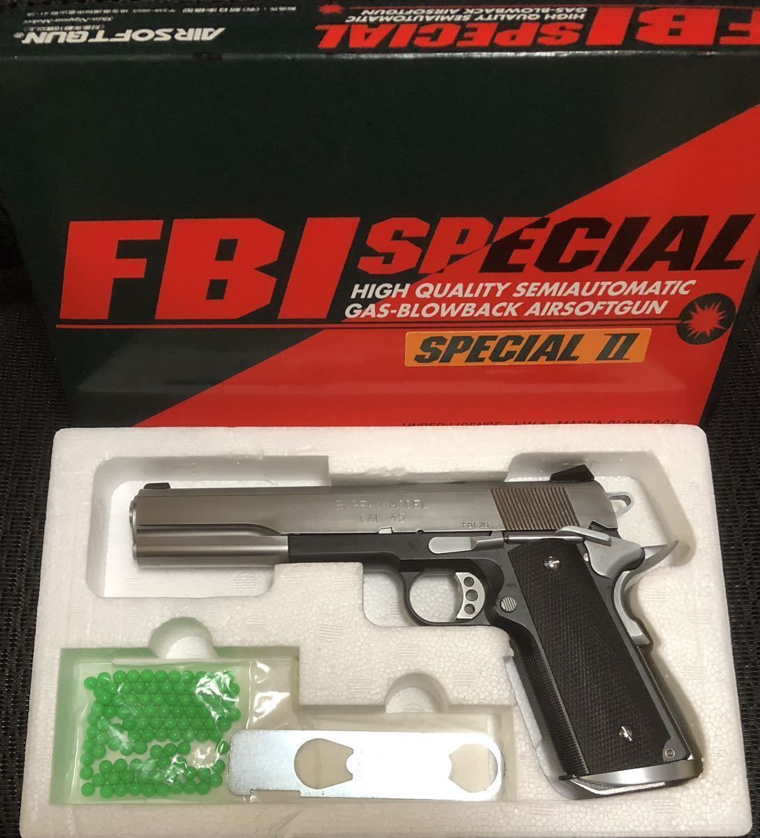 【目立った傷や汚れなし】【MGC×ウエスタンアームズ】FBIスペシャル ビューローモデル BUREAU ハーフシルバーカスタム ABS WA 新日本模型 2022.7.30動作確認済みの落札 ...