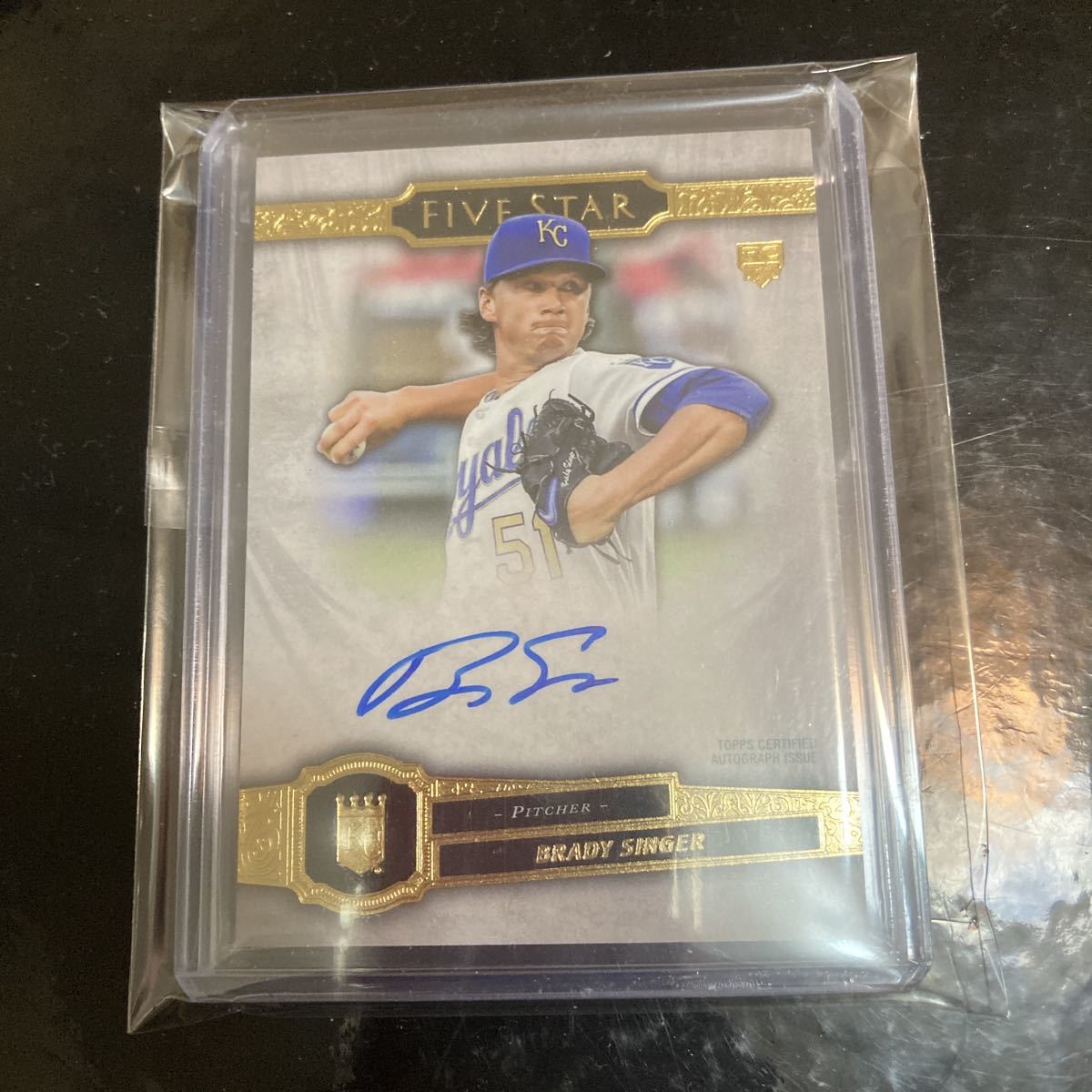 【未使用に近い】2021年 Five Star Royals / Brady Singer autograph RC Toppsの落札情報詳細 ...