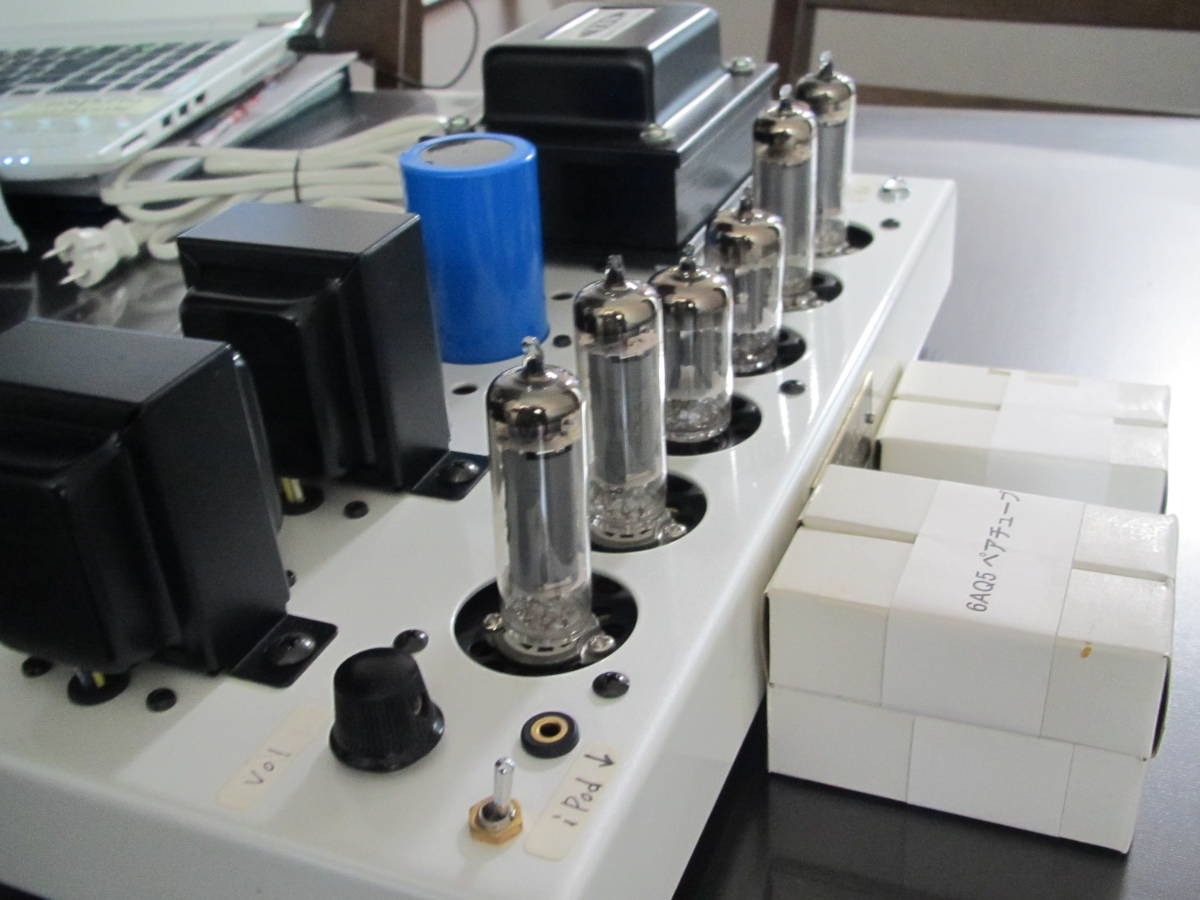 【未使用に近い】TUBE WORKS: 6AQ5PPプッシュプルステレオアンプ：完動品・美品の落札情報詳細 - ヤフオク落札価格検索 オークフリー