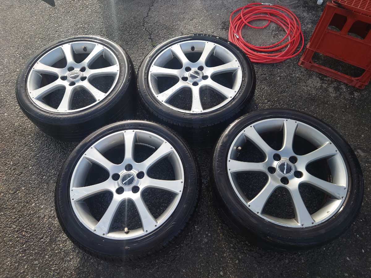 SSR TYPE C 16インチ ガンメタ 8j オフセット45 114.3 5H タイヤRE11 215/45 シビック EK9 インテグラDC2 ホンダ対応ハブリング付き の落札情報詳細 ...