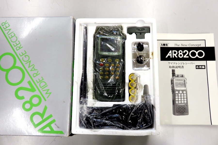 【全体的に状態が悪い】通電確認のみ AOR AR8200 ワイドレンジレシーバー AR8200 広帯域受信機 の落札情報詳細 - ヤフオク落札 ...