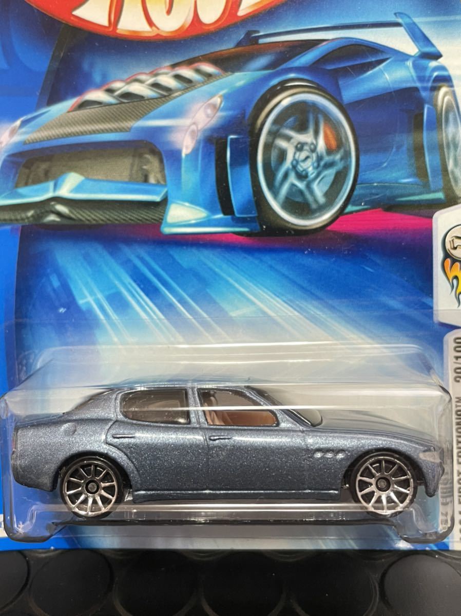 【未使用に近い】★ Hot Wheels ★ MASERATI QUATTROPORTE ホットウィール マセラッティ クアトロポルテ グレー ...