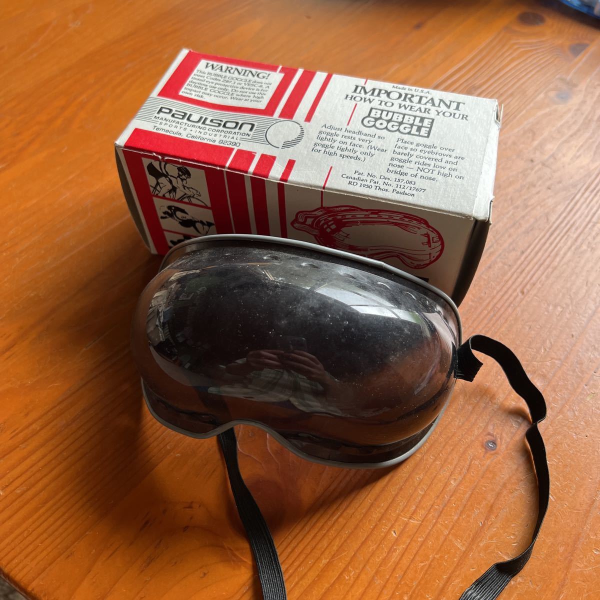 【新品】PAULSON BUBBLE GOGGLE ポールソン バブルゴーグル アンバー AMBER ソフトシェルタイプ シールド の落札情報 ...