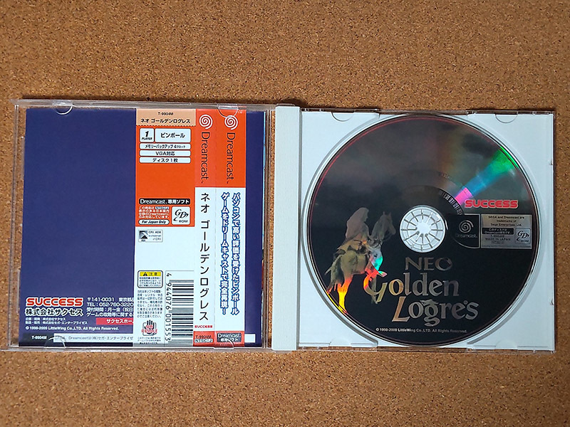 【傷や汚れあり】DC ネオゴールデンログレス NEO Golden Logres ドリームキャストの落札情報詳細 - ヤフオク落札価格検索 ...