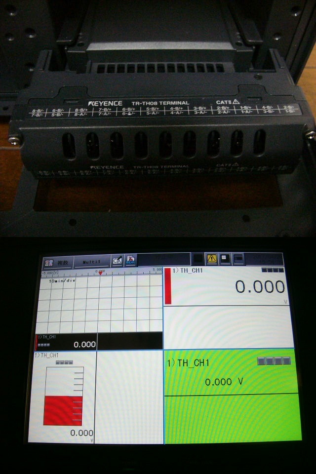 【目立った傷や汚れなし】★動作保証美品★ KEYENCE TR-W1050＋TR-TH08 10型タッチ型ポータブル データレコーダの落札情報詳細 - Yahoo!オークション落札価格検索 ...