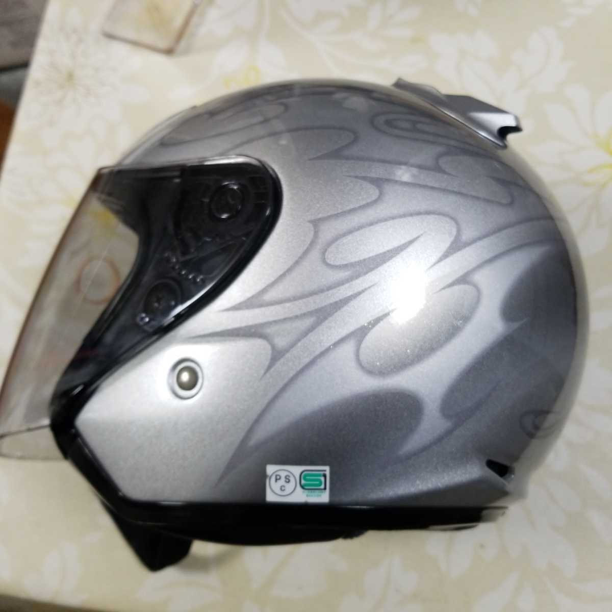 【傷や汚れあり】ショウエイ J-FORCE 2 JACK シルバーの落札情報詳細 - ヤフオク落札価格検索 オークフリー