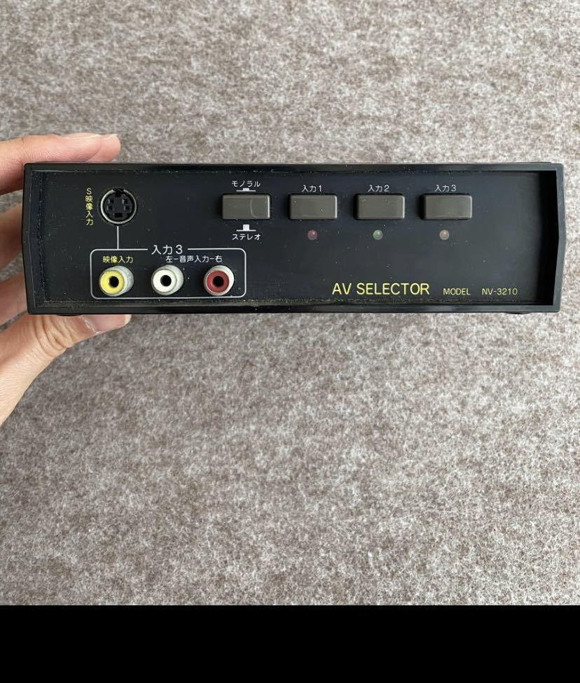 【目立った傷や汚れなし】AV SELECTOR AVセレクター NV-3210の落札情報詳細 - Yahoo!オークション落札価格検索 オークフリー