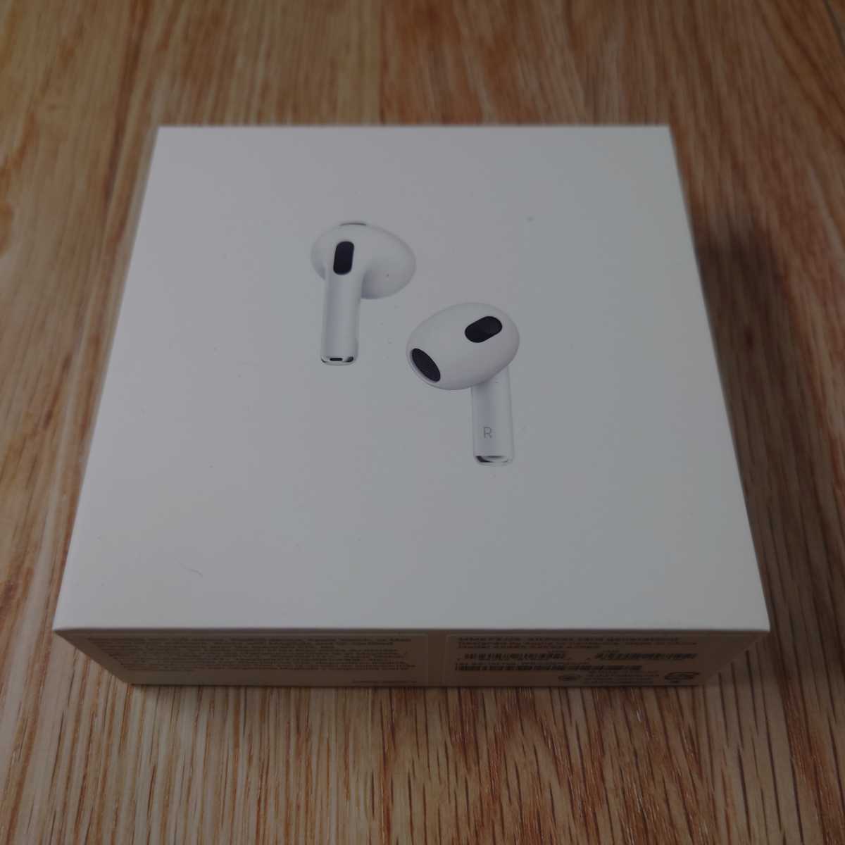 【未使用】【未使用新品】Apple AirPods MME73J/A 第3世代 Model A2565 A2564 A2566の落札情報詳細 ...