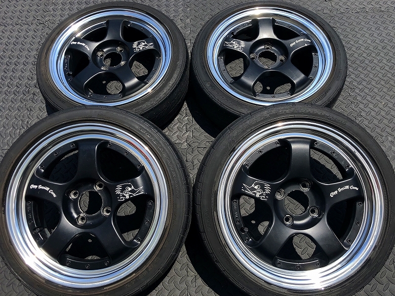 【全体的に状態が悪い】1本★SSR プロフェッサー SP-1 17インチ 8J IS24 PCD114.3-5H★難有の為ジャンク品 の落札情報詳細| ヤフオク落札価格情報 オークフリー