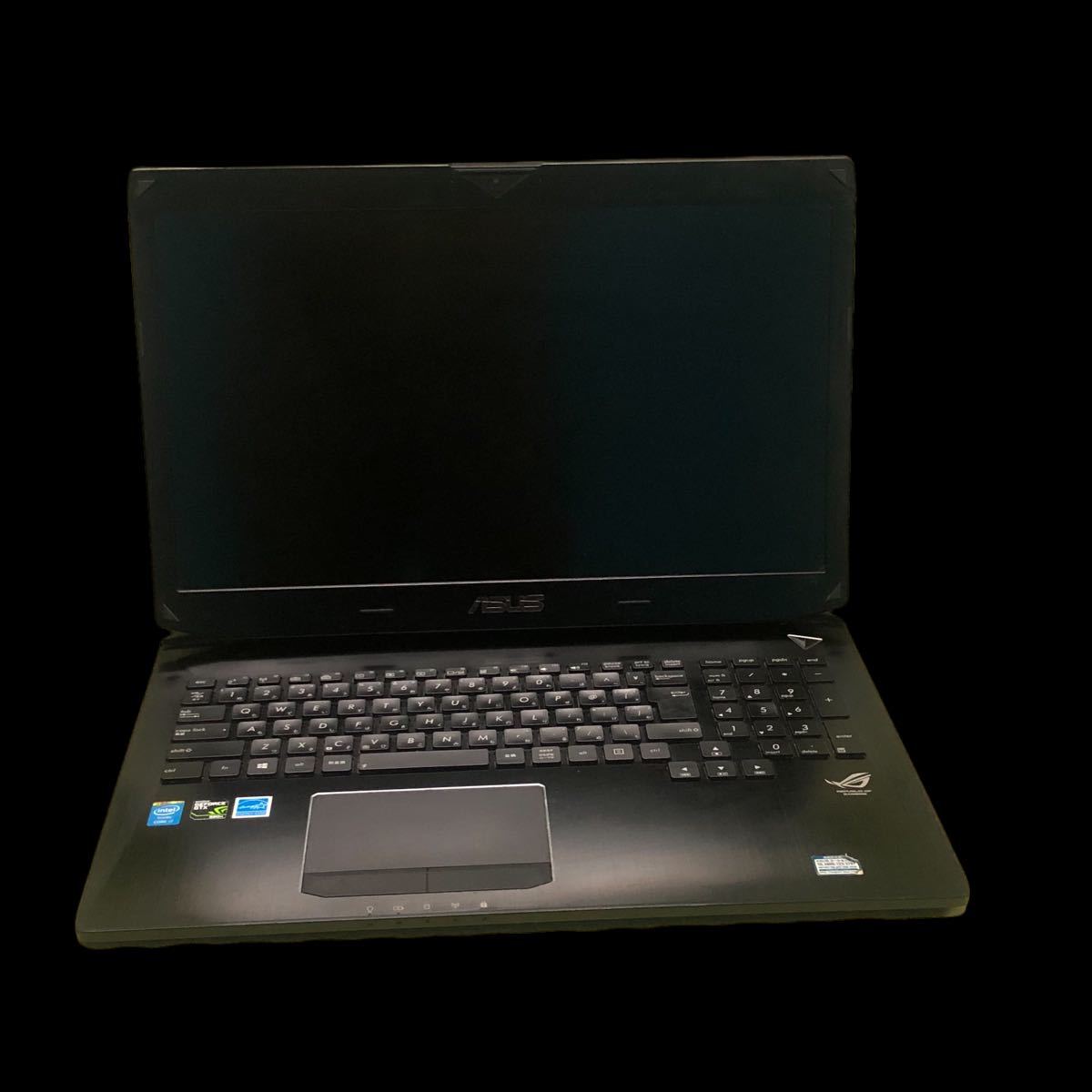 【やや傷や汚れあり】ASUS ゲーミングノートPC G750J Core i7-4700HQ Navida GEFORCE GTX 880M ...