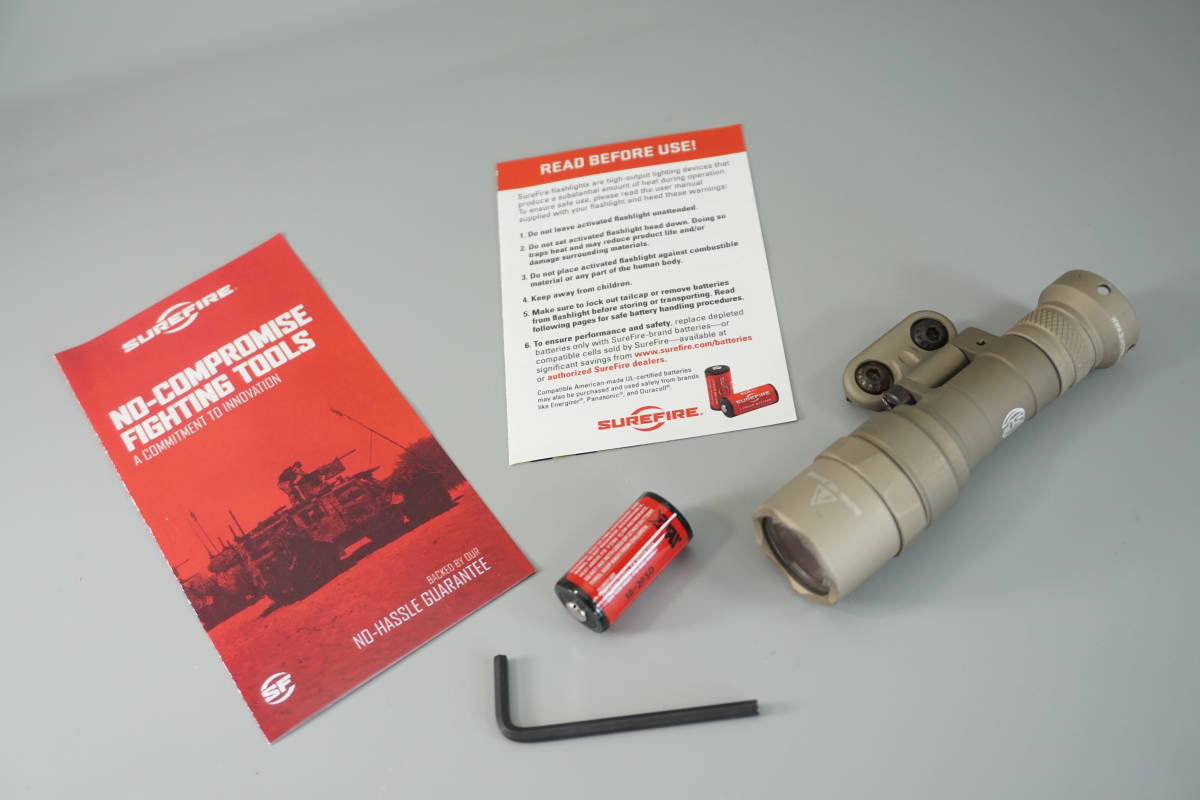 【やや傷や汚れあり】② SUREFIRE Conversion Kit Adapter for 6V Scout Tactical Light ...