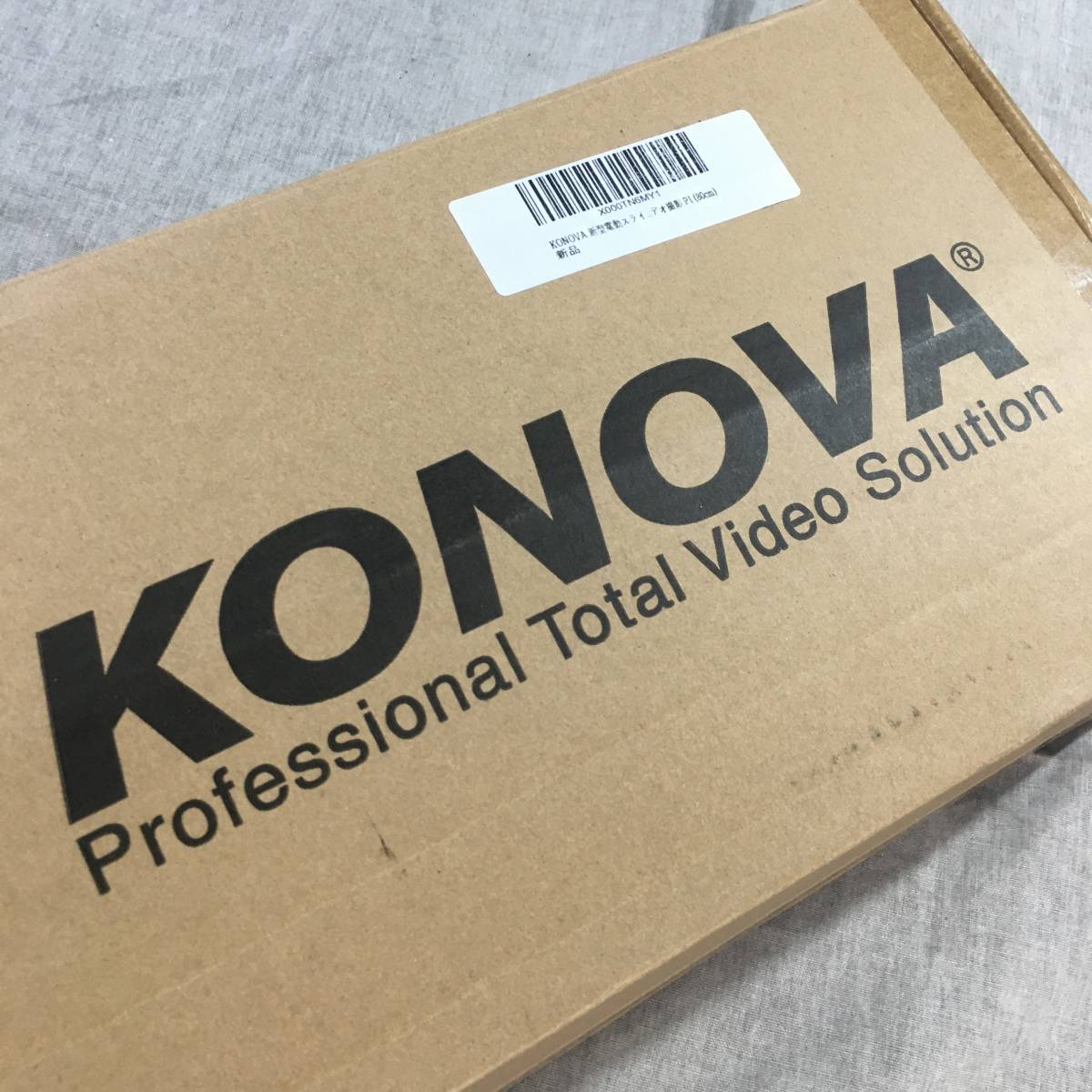 【未使用に近い】現状品 KONOVA 新型電動スライダー カーボンスライダー ビデオ撮影 P1 (80cm)の落札情報詳細 - ヤフオク落札 ...