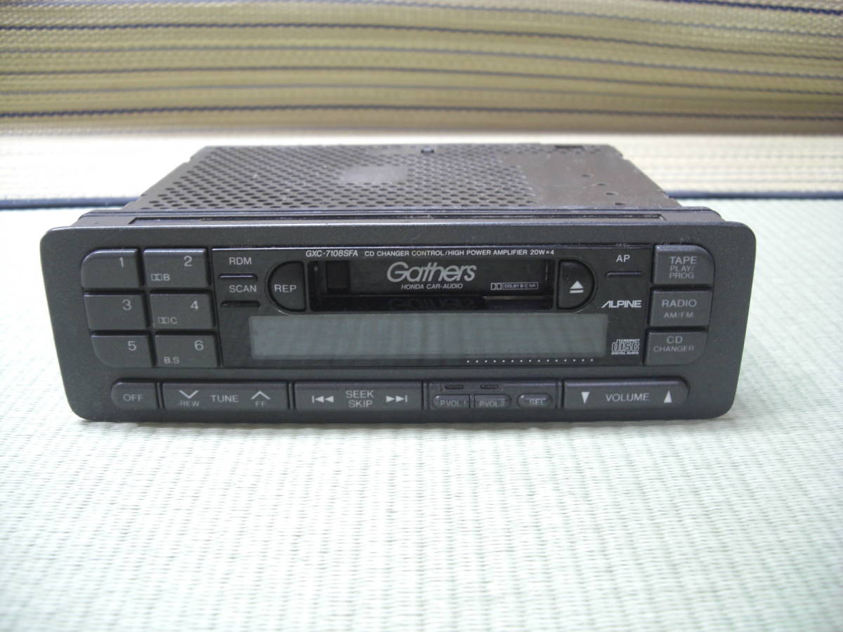 【傷や汚れあり】ホンダ シビックEG6 SiRⅡ 純正オーディオ Gathers HONDA CAR-AUDIOの落札情報詳細 - ヤフオク ...