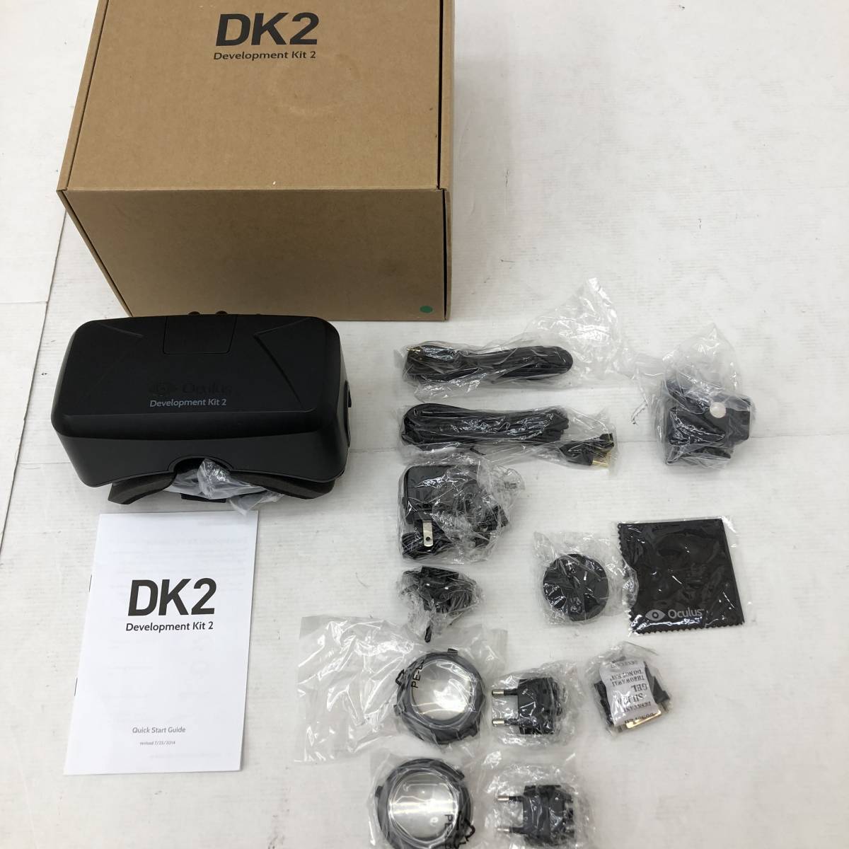 【未使用に近い】【美品】Oculus Development kit 2 DK2 ヘッドマウントディスプレイオキュラス/動作未確認の落札情報詳細 - ヤフオク落札価格検索 オークフリー