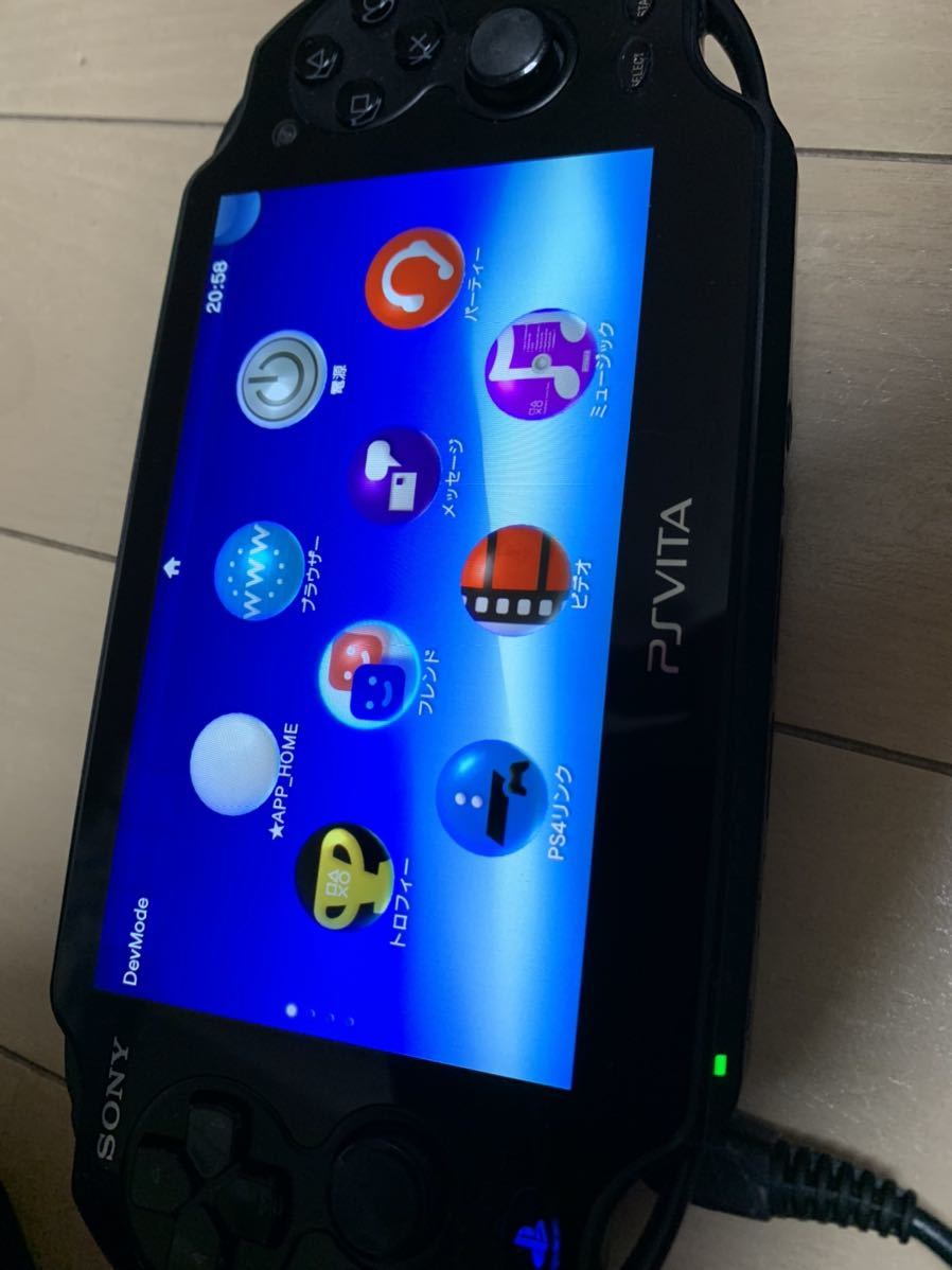 【やや傷や汚れあり】dev mode起動中 PS VITA dev kit development kit 4台セット 開発機 デバステの落札 ...