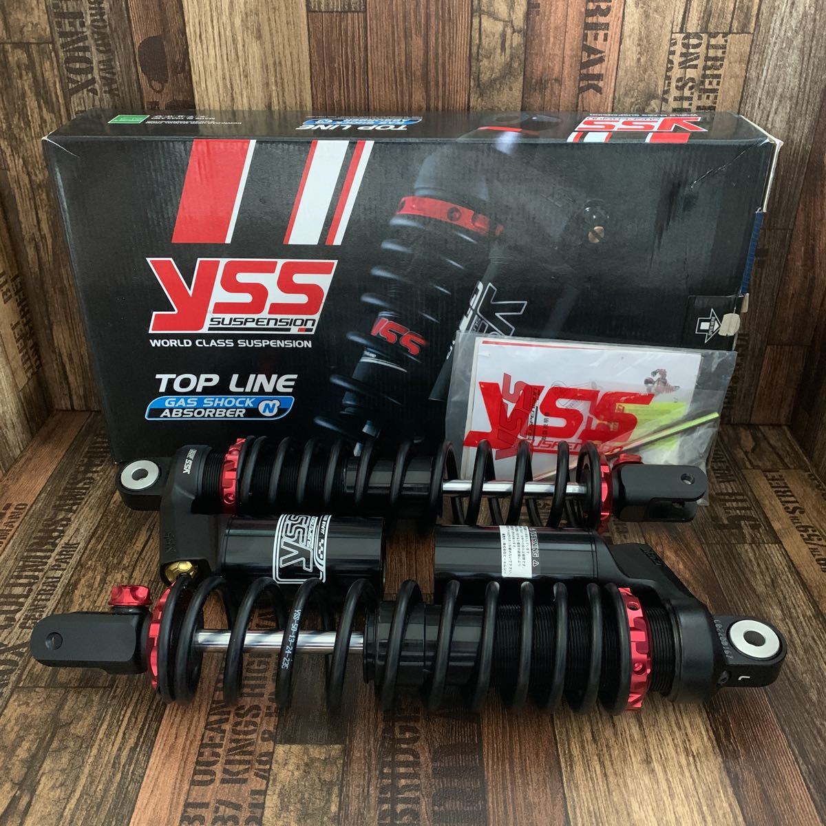 【未使用】YSS ワイエスエス YAMAHA ヤマハ X-MAX用 リアサスペンション TOP LINE BLACK EDITION 品番TG362-350TRC-08-B 新品 A40907 ...