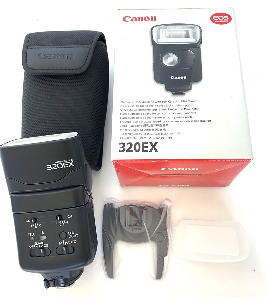 【目立った傷や汚れなし】Canon キャノン SPEEDLITE スピードライト 320EX フラッシュ ストロボの落札情報詳細 - ヤフオク ...