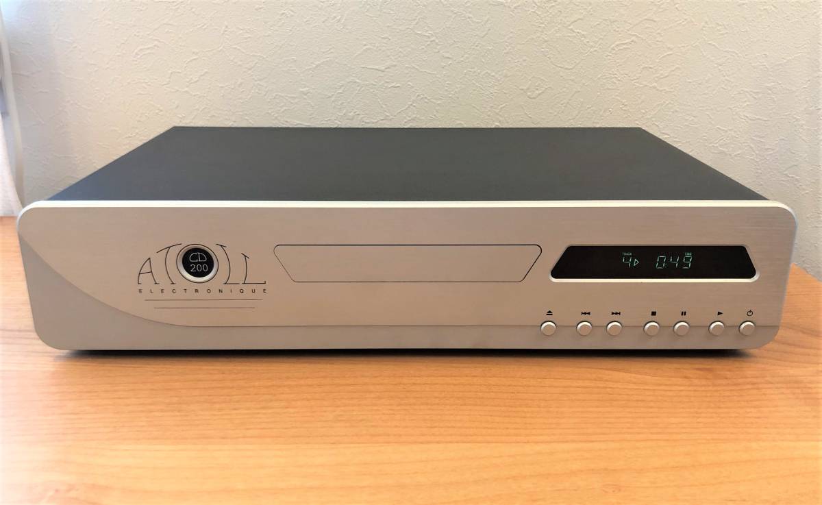【傷や汚れあり】ATOLLファンの方どうぞ。ATOLL CD200 アトール CDプレーヤー 整備品の落札情報詳細 - ヤフオク落札価格検索 ...