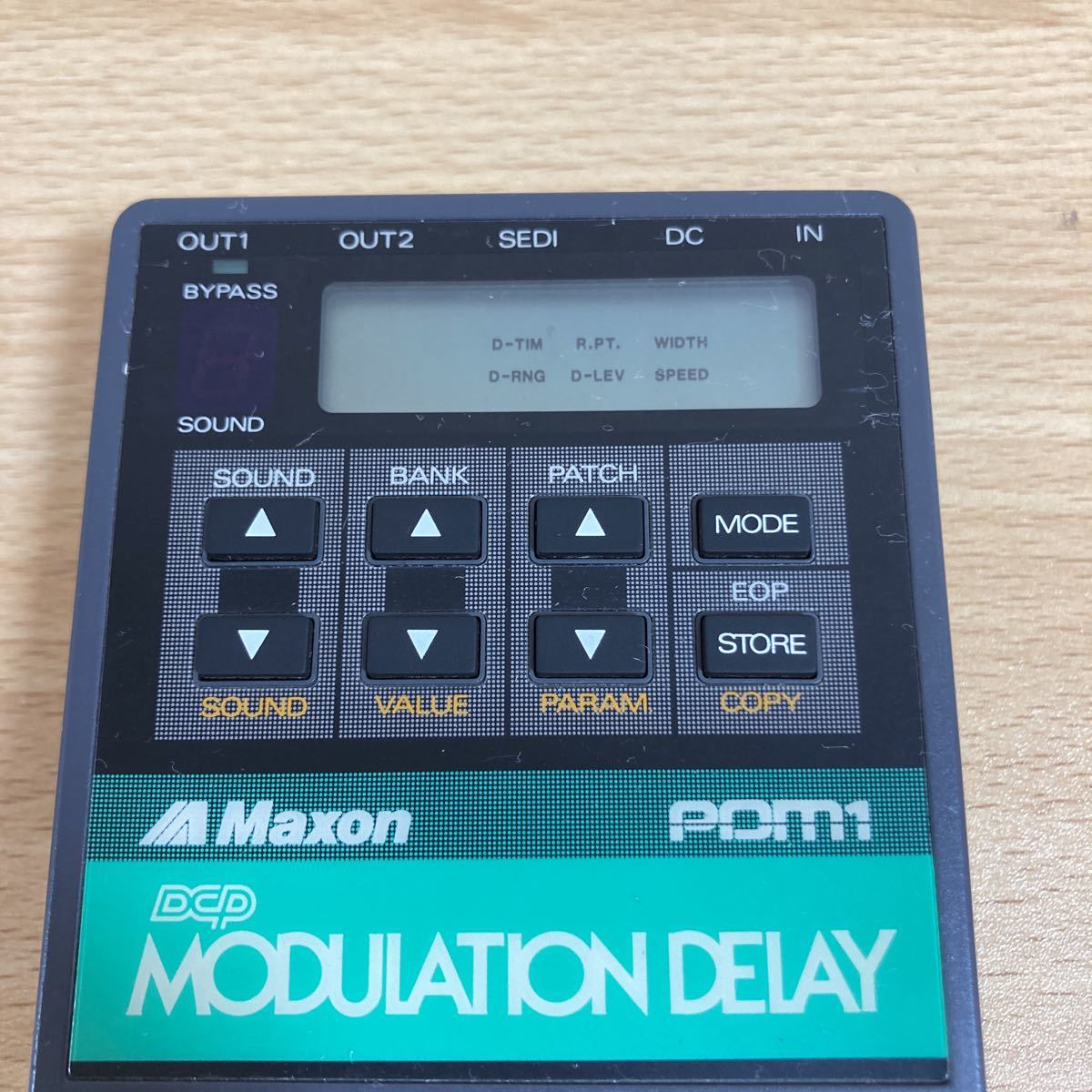 【目立った傷や汚れなし】Maxon マクソン PDM1 MODULATION DELAY エフェクター モジュレーション ディレイ 日本製 取説付き 9 ア 1804 の落札情報詳細 ...