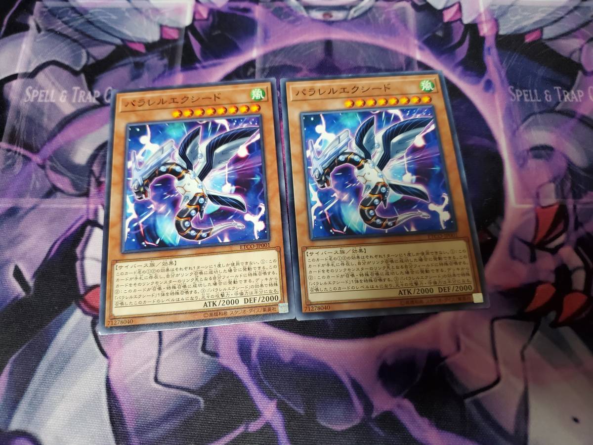 【全体的に状態が悪い】遊戯王 日版 パラレルエクシード ノーマル エターニティ・コード ETCO-JP001 2枚セットの落札情報詳細 - ヤフオク落札価格検索 オークフリー