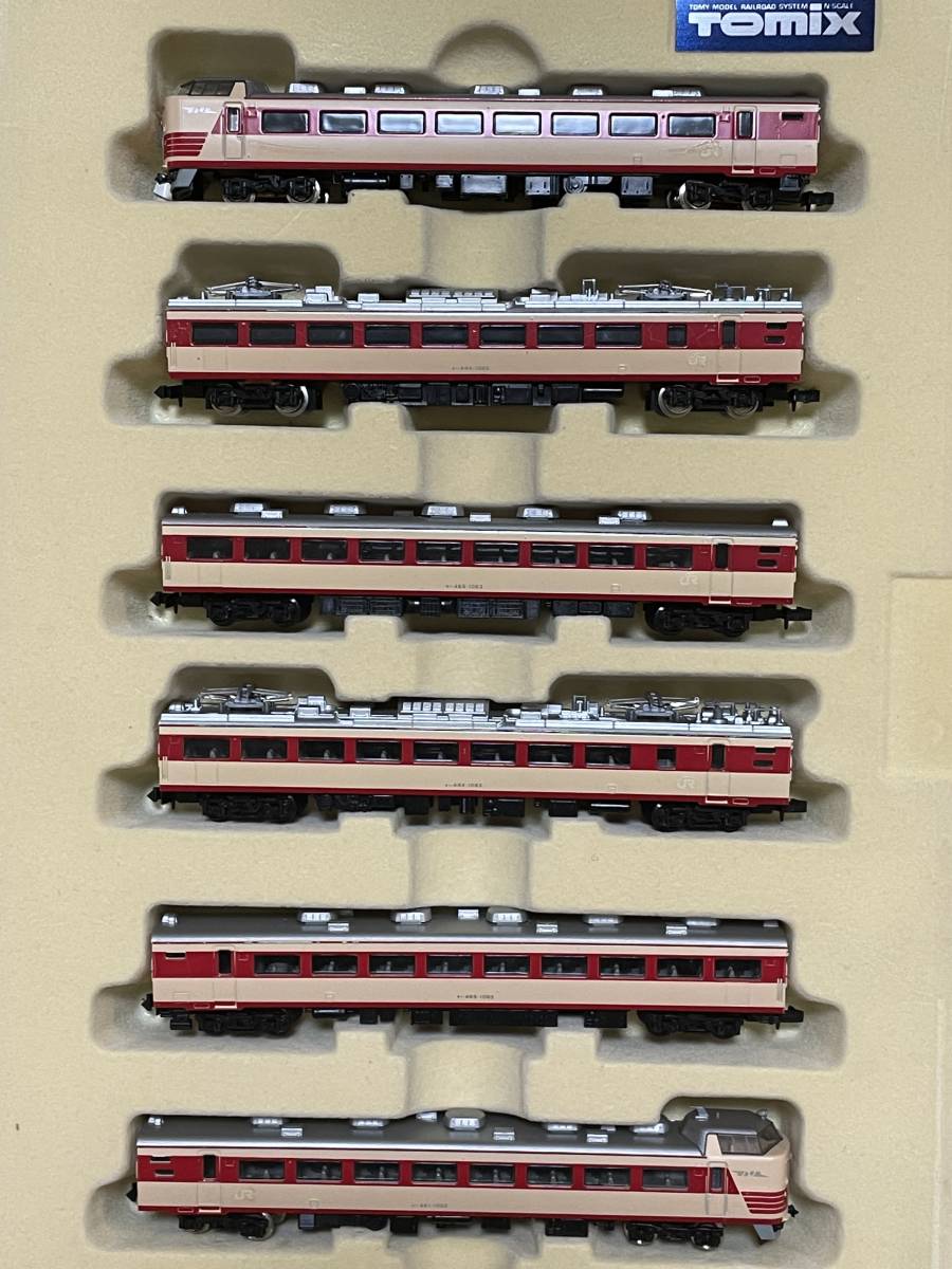 【やや傷や汚れあり】Nゲージ TOMIX 485-1000系 特急電車 6両編成の落札情報詳細 - ヤフオク落札価格検索 オークフリー