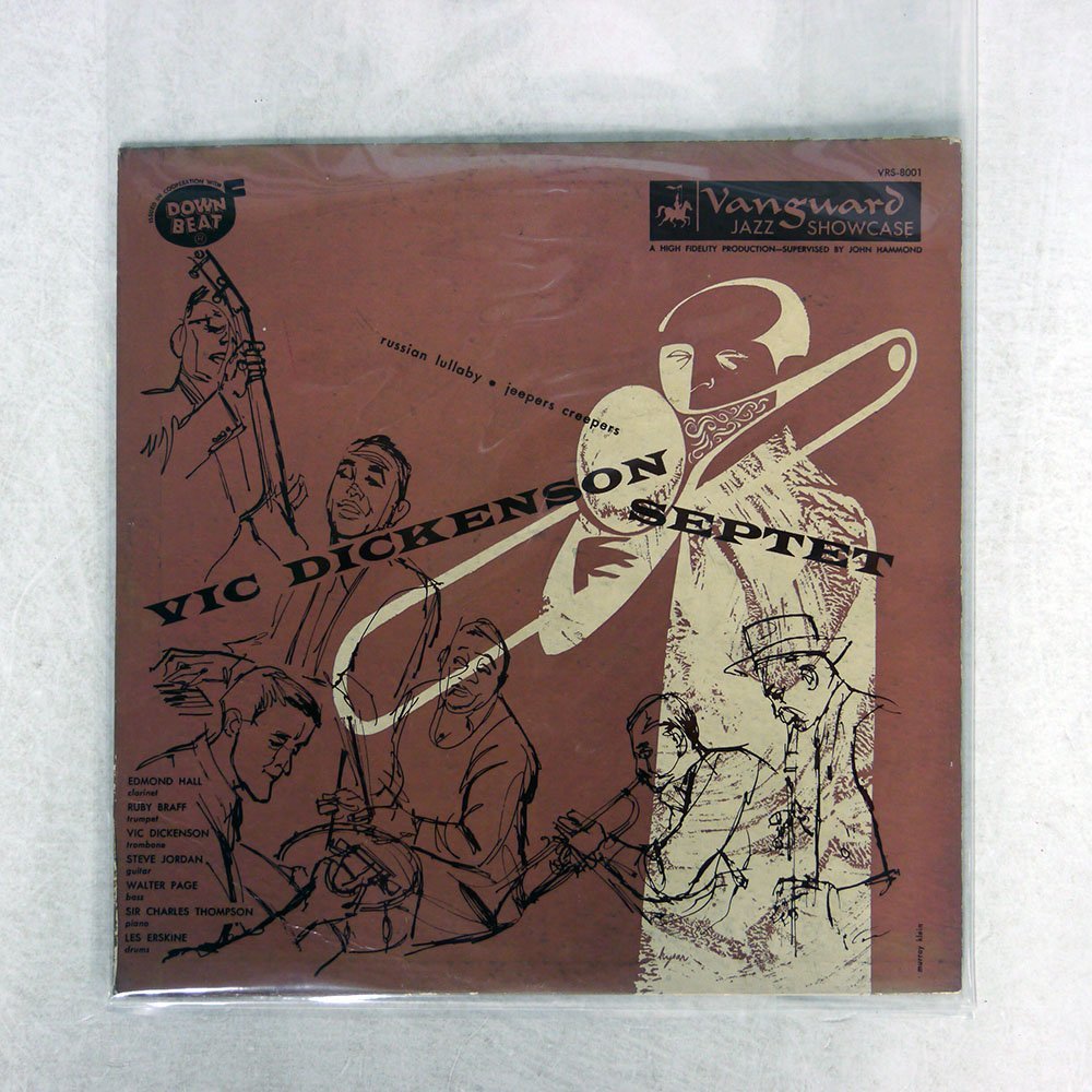 【やや傷や汚れあり】10 米 VIC DICKENSON SEPTET/VOL 1/VANGUARD VRS-8001の落札情報詳細 - ヤフオク落札価格検索 オークフリー