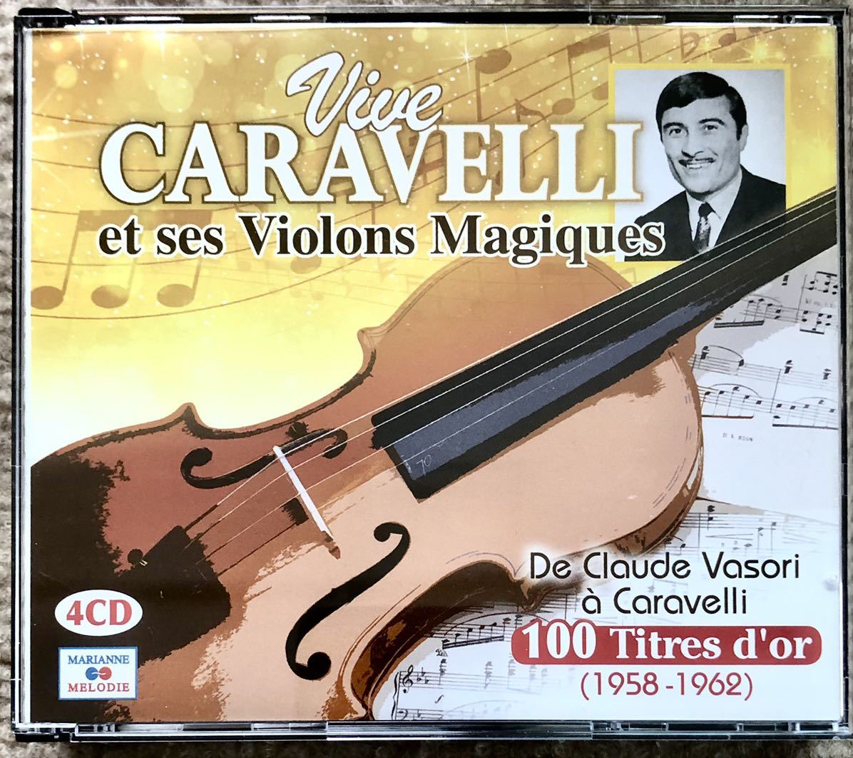 【未使用に近い】カラベリ/ VIVE CARAVELLI 1958 - 1962 フランス限定盤 4枚組CDの落札情報詳細 - ヤフオク落札 ...