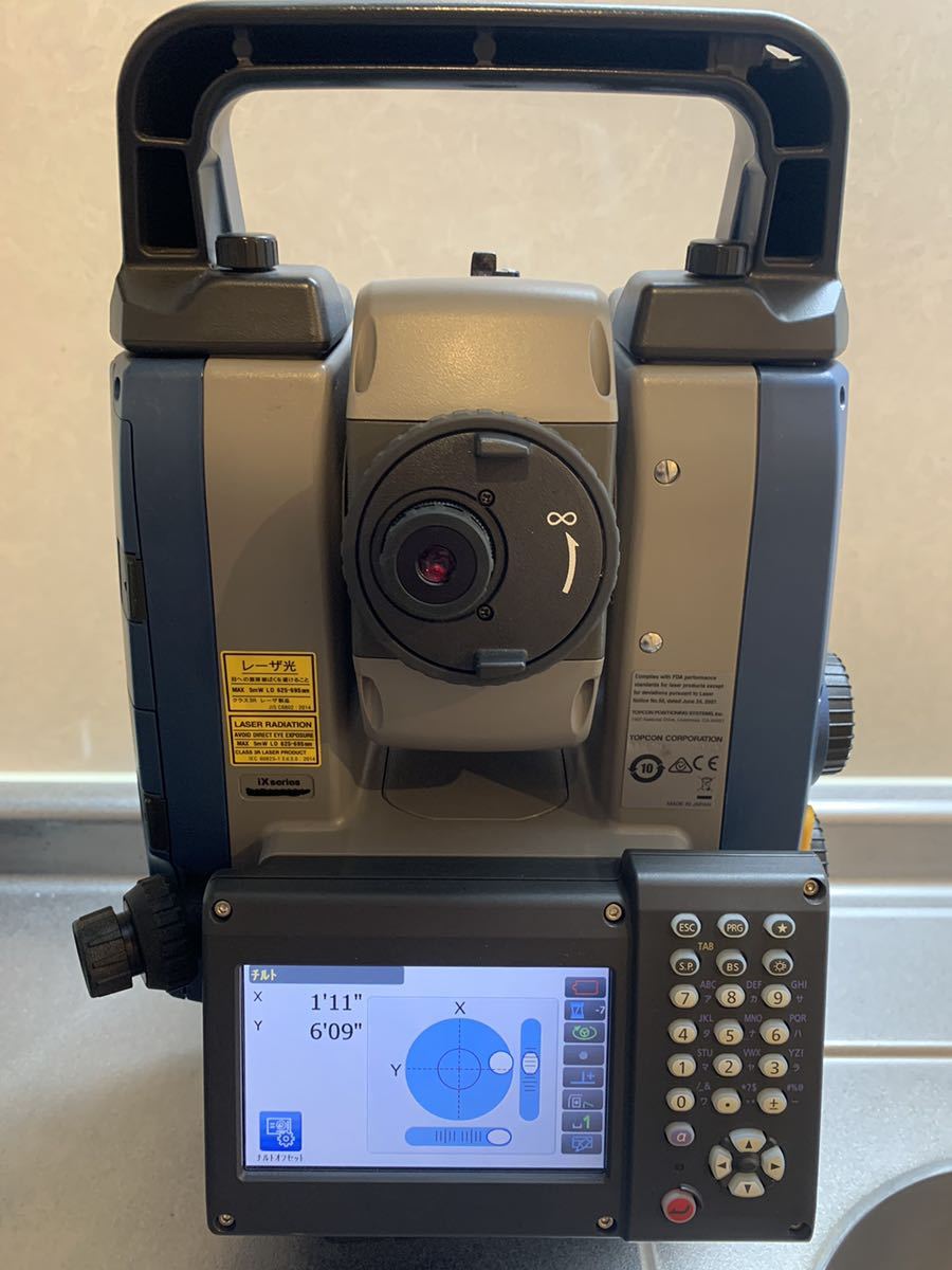 【中古】J TOPCON PS-105ACF 2012年 中古 / トプコン 自動視準 トータルステーション 測量機器 現状渡し の落札情報 ...