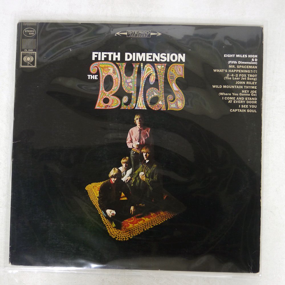 【やや傷や汚れあり】米 BYRDS/FIFTH DEMENSION/COLUMBIA PC 9349の落札情報詳細 - ヤフオク落札価格検索 ...