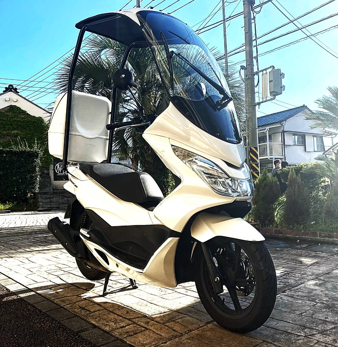 【新品】PCX JF56 KF18 スクリーン カスタム パーツ 外装 ロングスクリーン バイザー ウインド スモーク シールド PCX125 PCX150 H2C カウル の落札情報詳細 ...