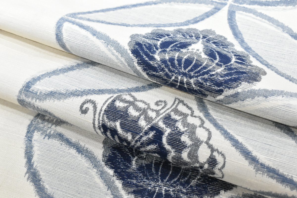 【傷や汚れあり】【桜庭呉服店】袋名古屋帯 未仕立て 花 おしゃれ 帯丈384cm ★着物屋 nc-8115の落札情報詳細 - ヤフオク落札価格検索 オークフリー