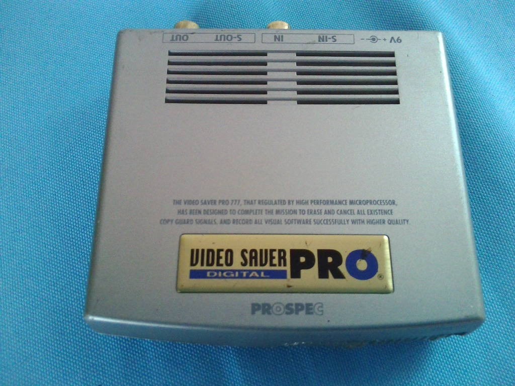 【やや傷や汚れあり】PROSPEC プロスペック VIDEO SAVER PRO 画像安定装置 ★ジャンクの落札情報詳細 - ヤフオク落札価格 ...