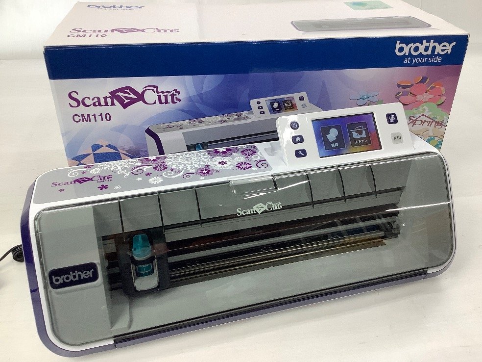 【傷や汚れあり】brother スキャンカット カッティングマシン 美品 CM110 通電のみ確認済 ACBF 中古品 の落札情報詳細 ...