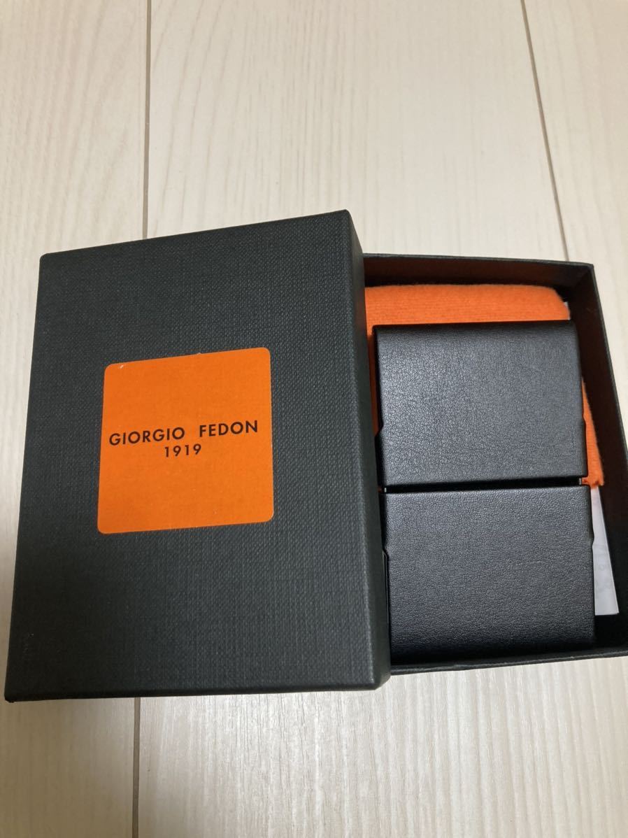 【未使用に近い】GIORGIO FEDON 1919 ジョルジオフェドン 名詞入れの落札情報詳細 - ヤフオク落札価格検索 オークフリー